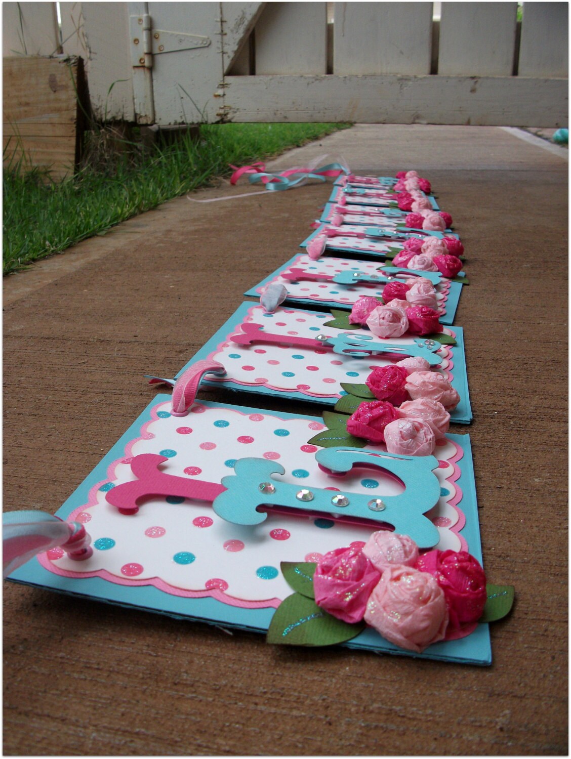 Handmade Banner Custom Made GO GREEN Name Banner Happy - Etsy