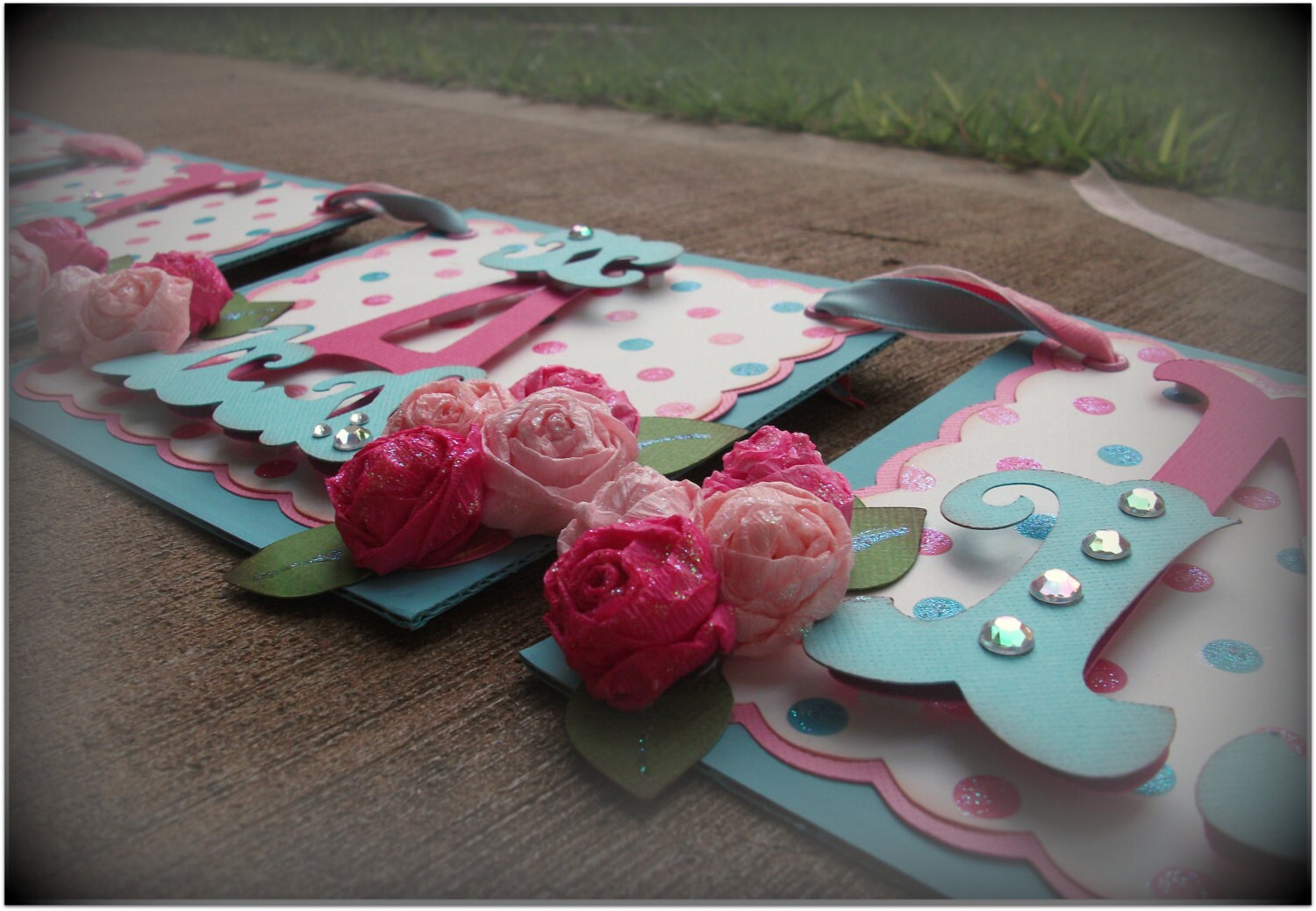 Handmade Banner Custom Made GO GREEN Name Banner Happy - Etsy