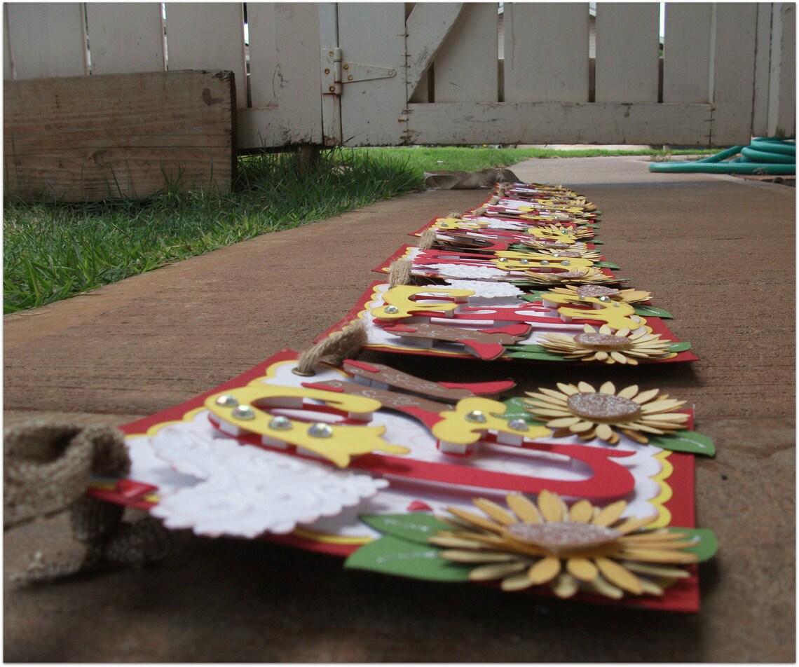 Handmade Banner Custom Made GO GREEN Name Banner Happy Birthday Baby ...