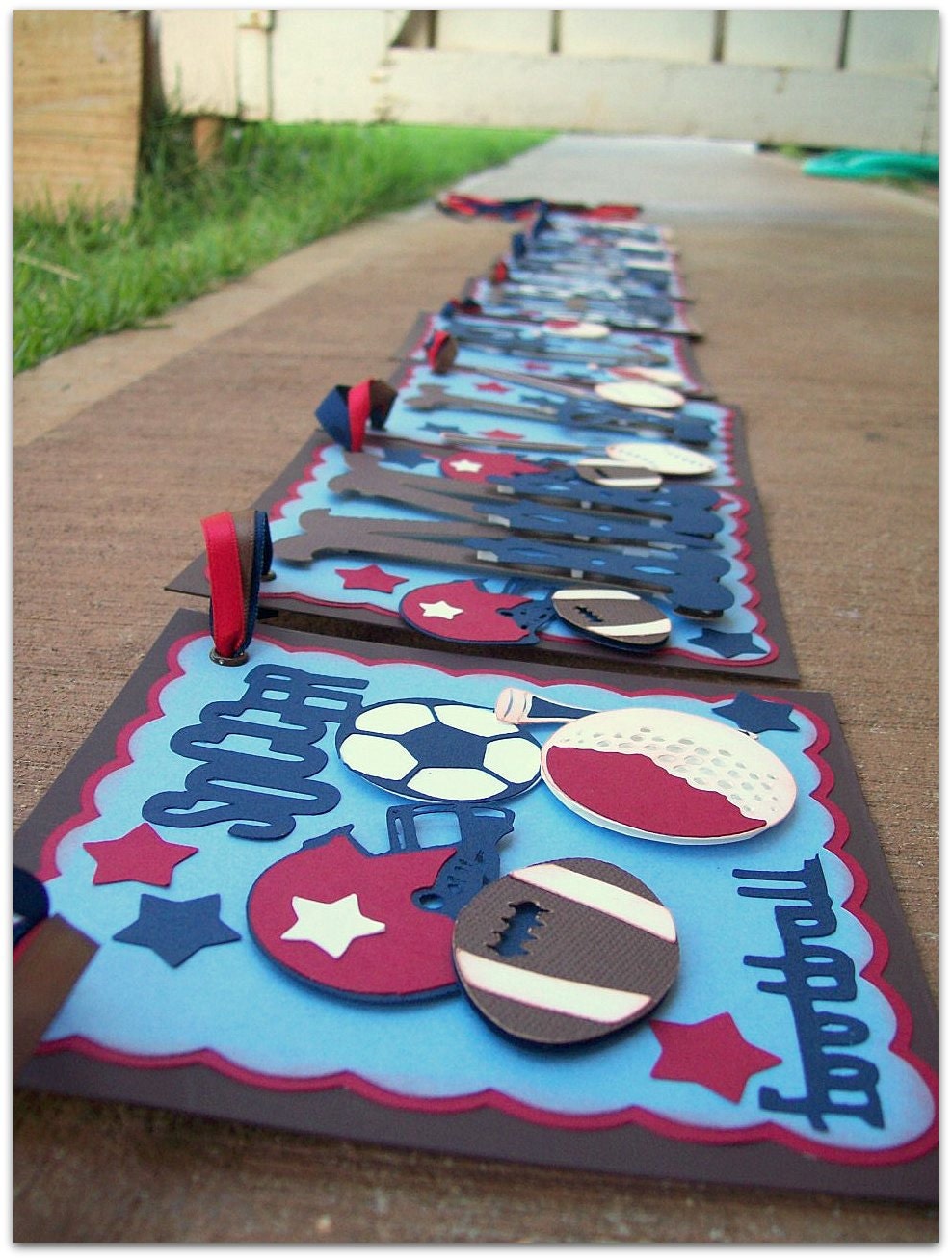 Handmade Banner Custom Made GO GREEN Name Banner Happy - Etsy