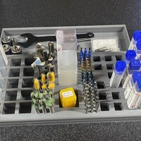 CNC Bit Organizer Tray (3D STL File) - Etsy