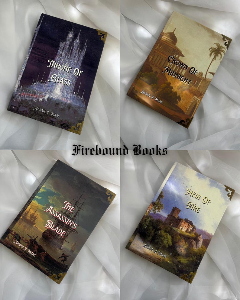 Throne of Glass Hardcover Rebind // World of Tog Edition - Etsy