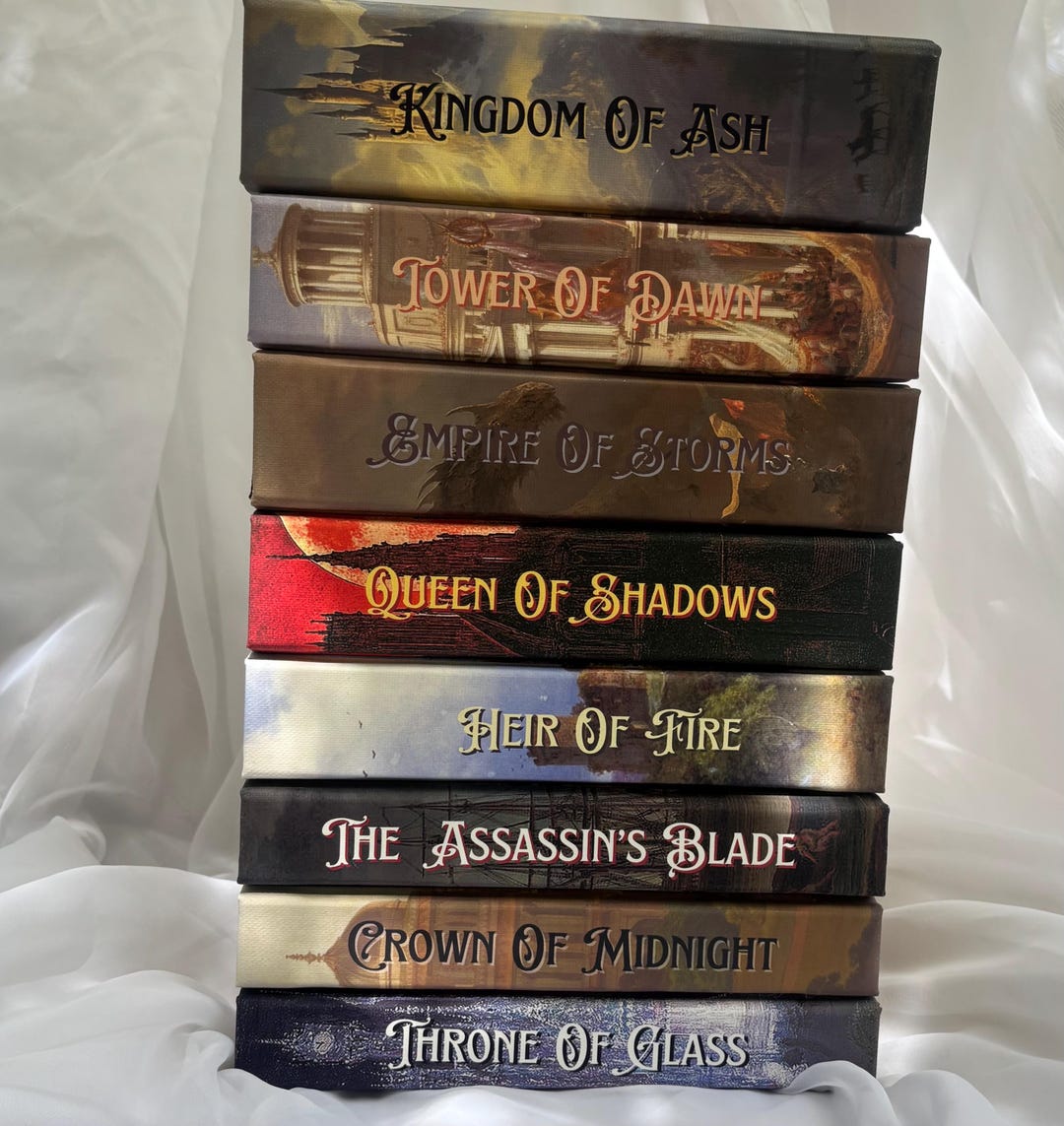 Throne of Glass Hardcover Rebind // World of Tog Edition - Etsy