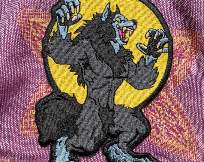 Lone Wolf Patch - Etsy
