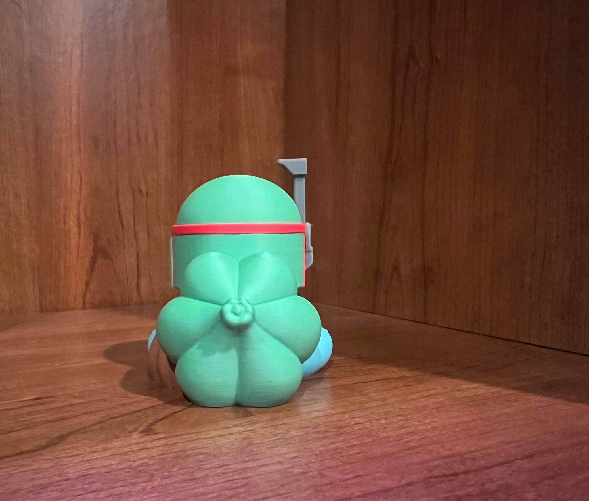 3d Printed Pokémon Boba Fett Bulbasaur - Etsy