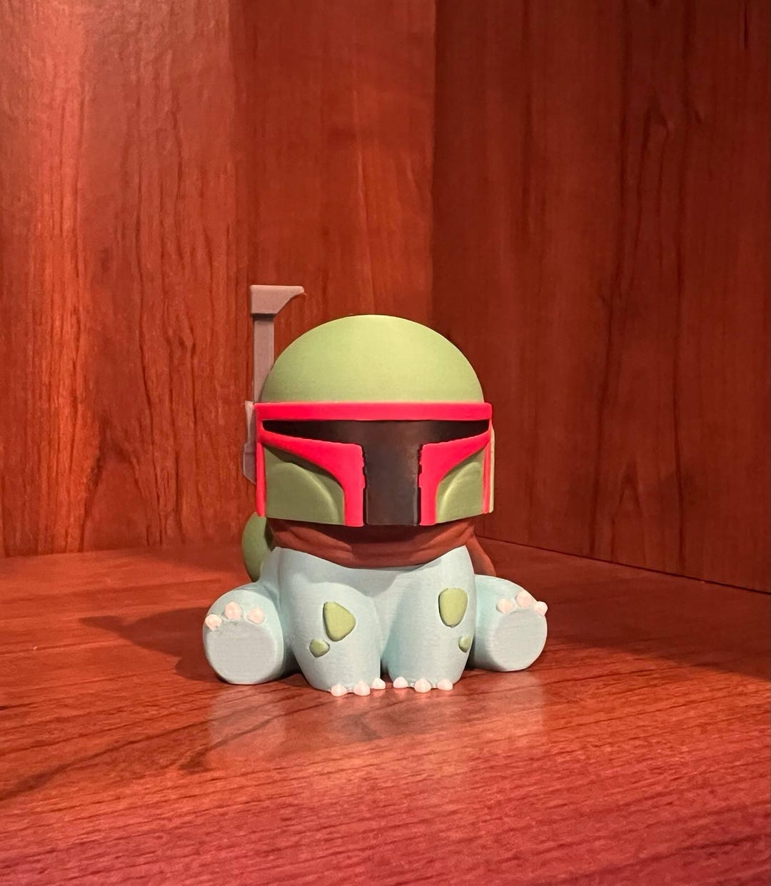 3d Printed Pokémon Boba Fett Bulbasaur - Etsy