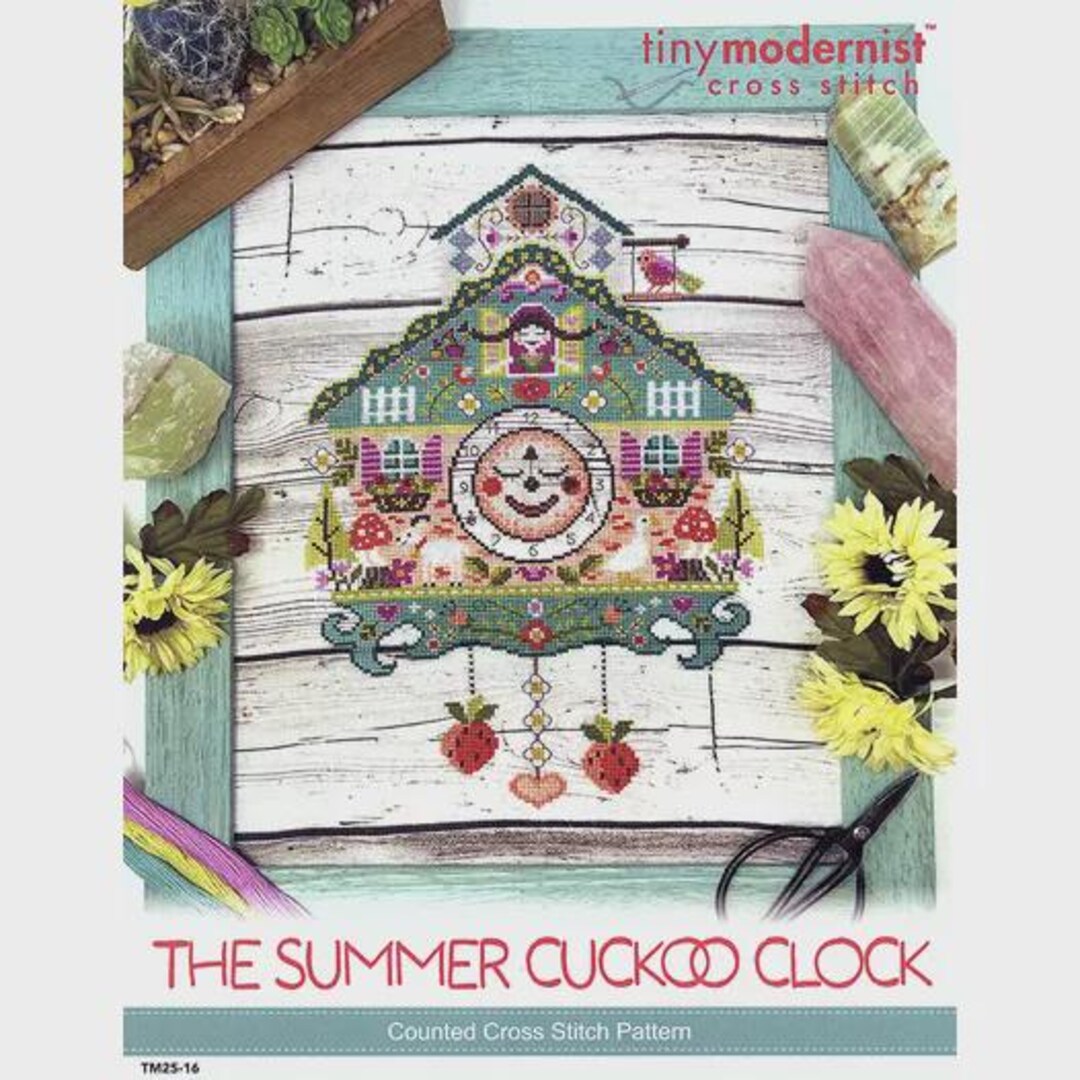 The Summer Cuckoo Clock - Tiny Modernist - Etsy
