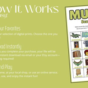 Museum Scavenger Hunt for Kids | Printable Educational Game for Field ...