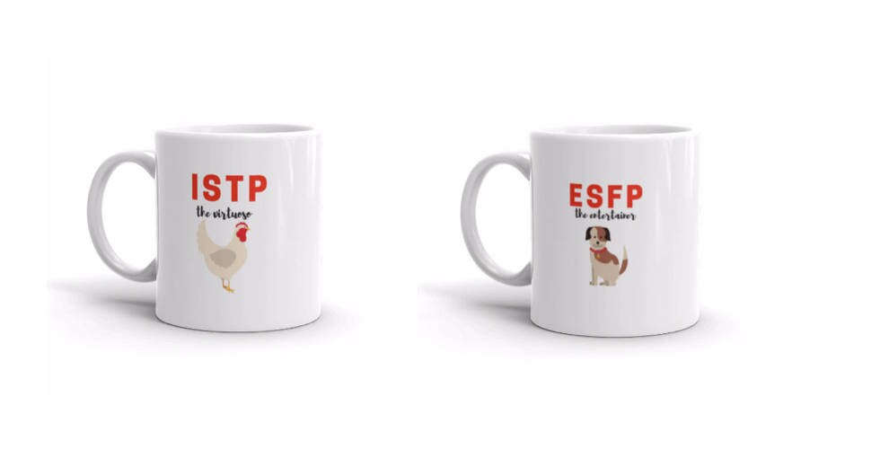Meyer Briggs Personality Mugs - Etsy
