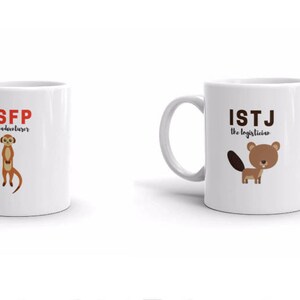 Meyer Briggs Personality Mugs - Etsy