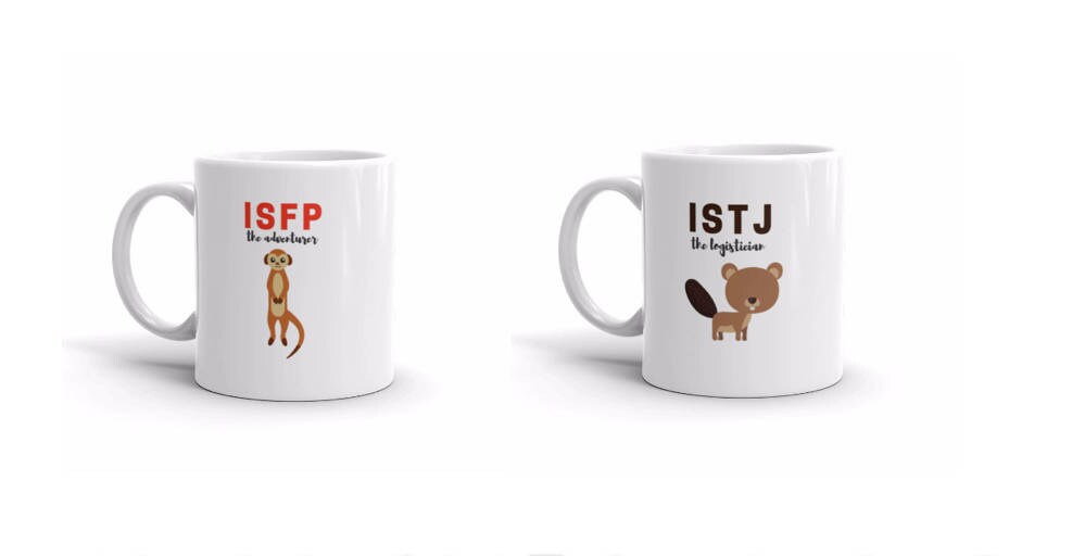 Meyer Briggs Personality Mugs - Etsy