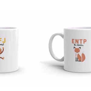 Meyer Briggs Personality Mugs - Etsy