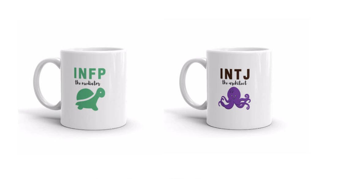 Meyer Briggs Personality Mugs - Etsy