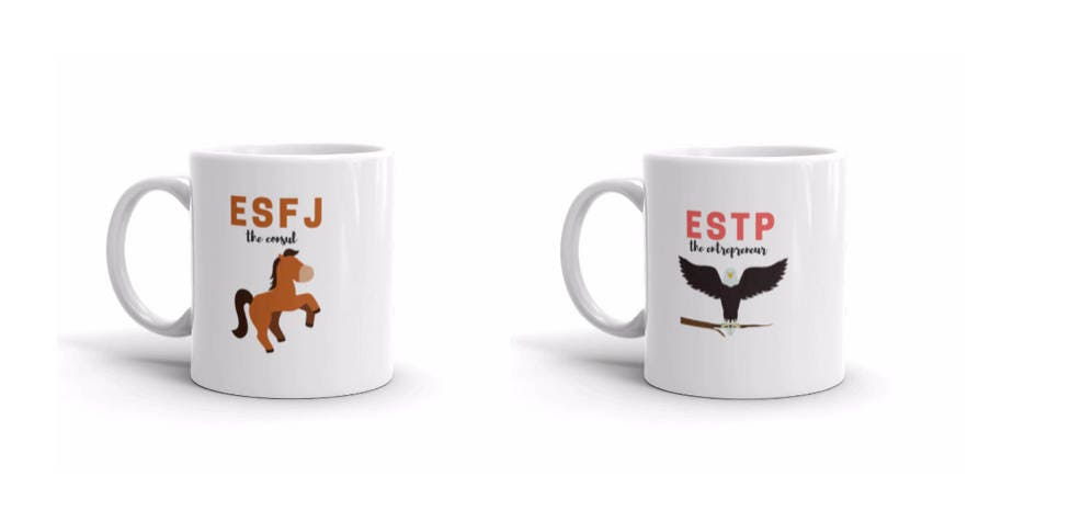 Meyer Briggs Personality Mugs - Etsy