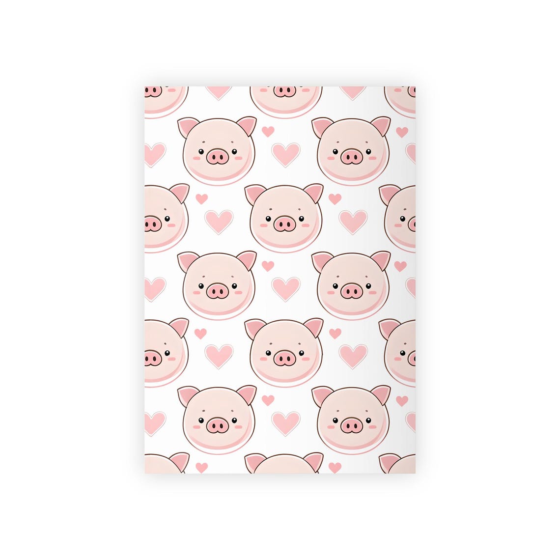 Cute Pig Themed Gift Wrapping Paper Roll, Perfect for Birthdays, Baby ...