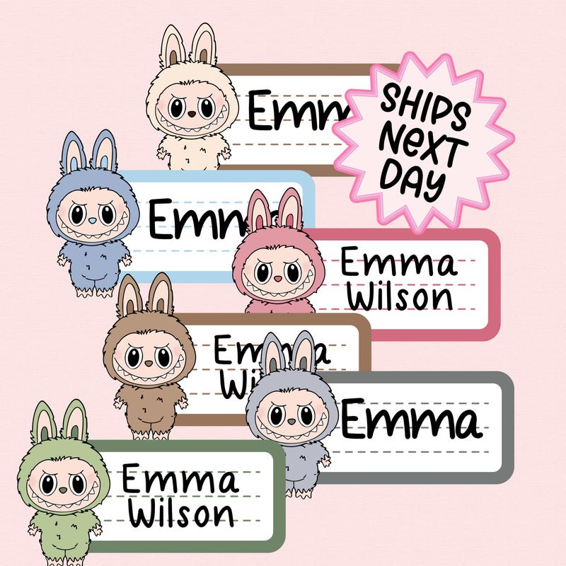 Labubu School Backpack - Etsy