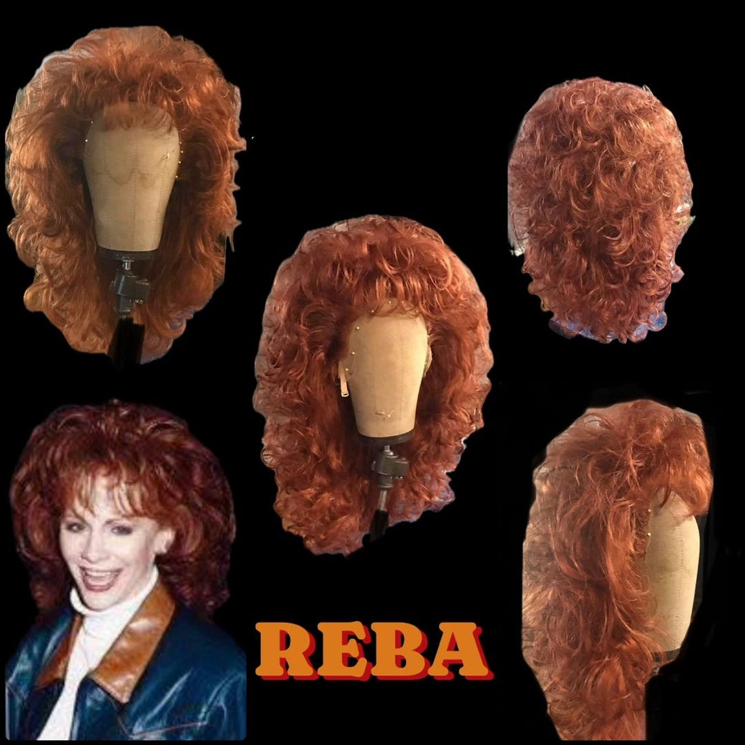 Classic "reba" Lace Front Wig - Etsy