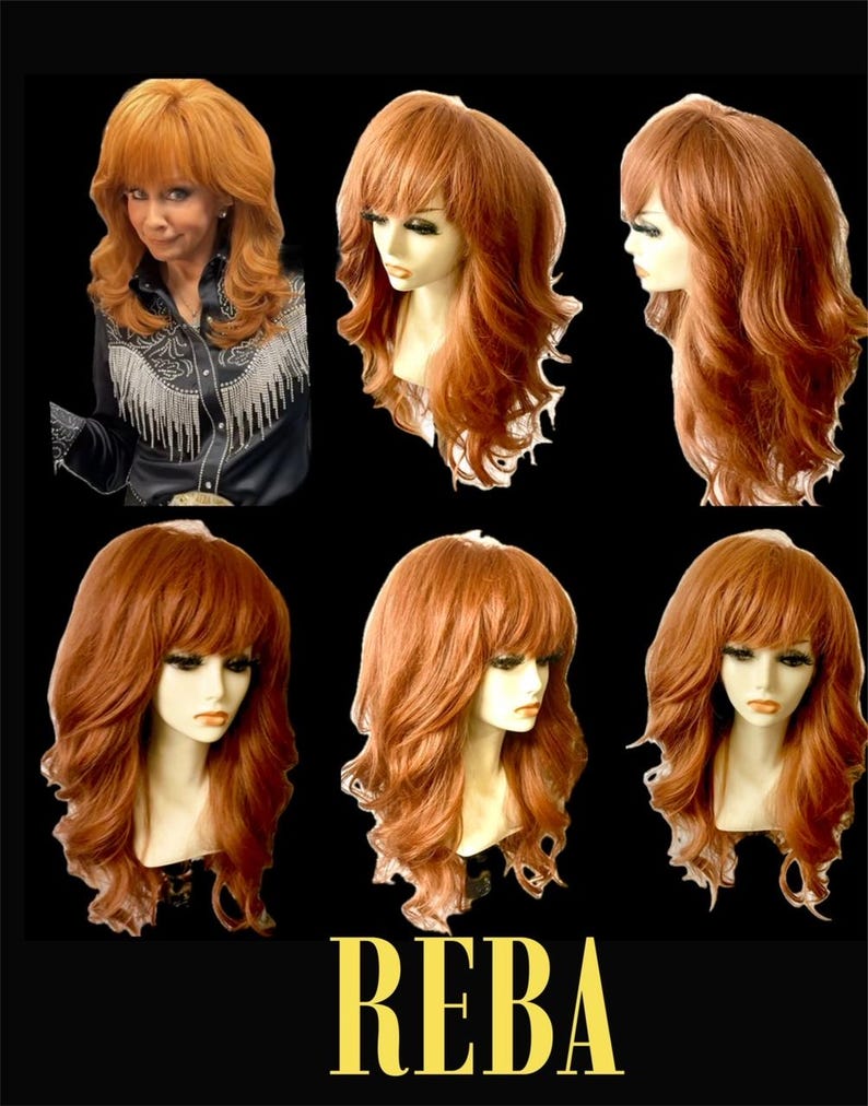 Reba Mcentire Wig Current Style - Etsy