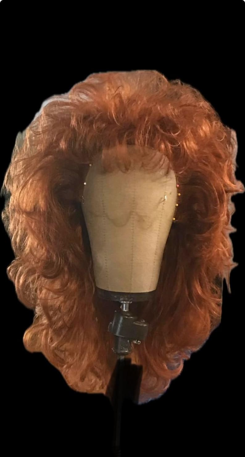 Classic "reba" Lace Front Wig - Etsy