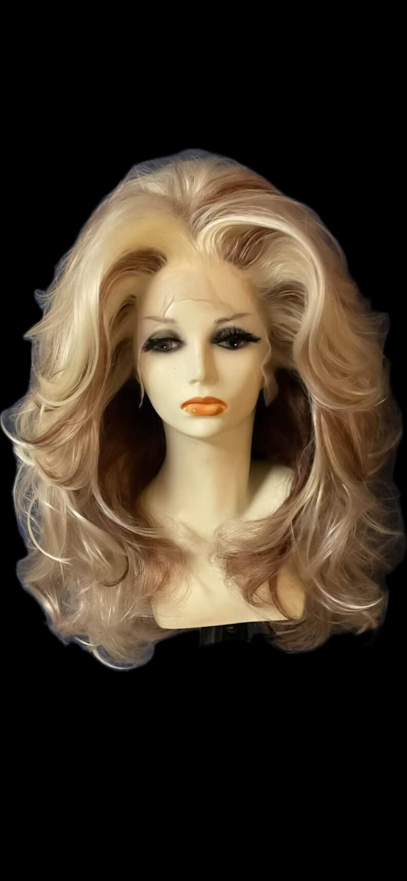 GLORIA Lace Front Wig XXL - Etsy