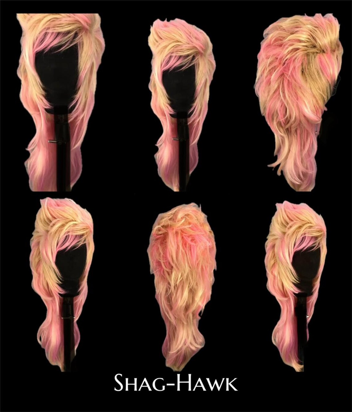 Shag-hawk Wig - Etsy