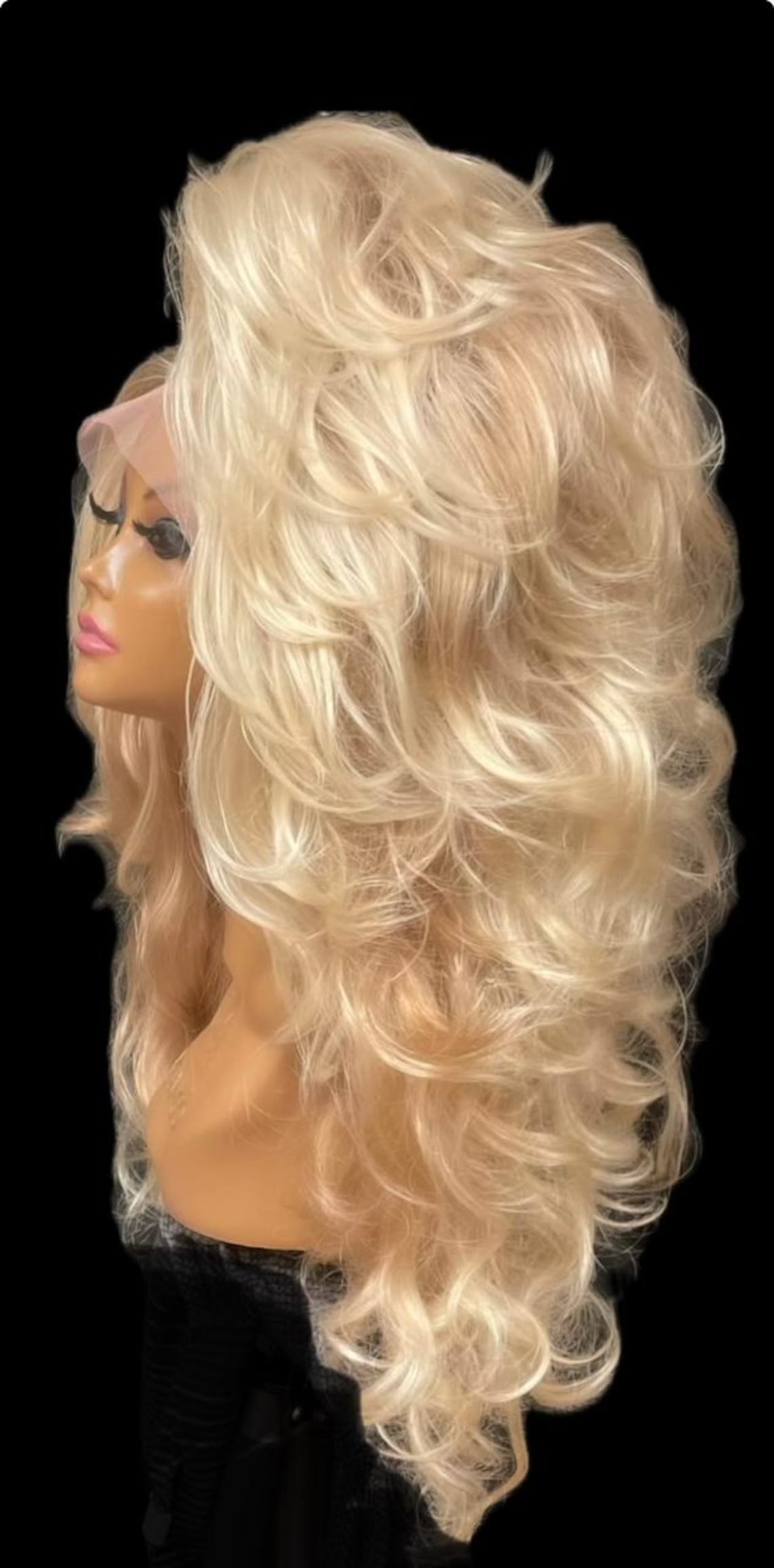 LAMIA Lace Front Wig XXL - Etsy
