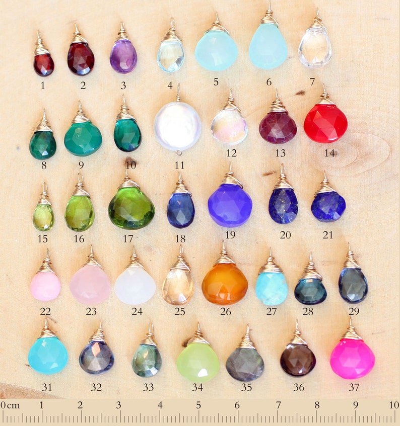 Angel Wing Necklace Birthstone Necklace Gemstone Necklace - Etsy