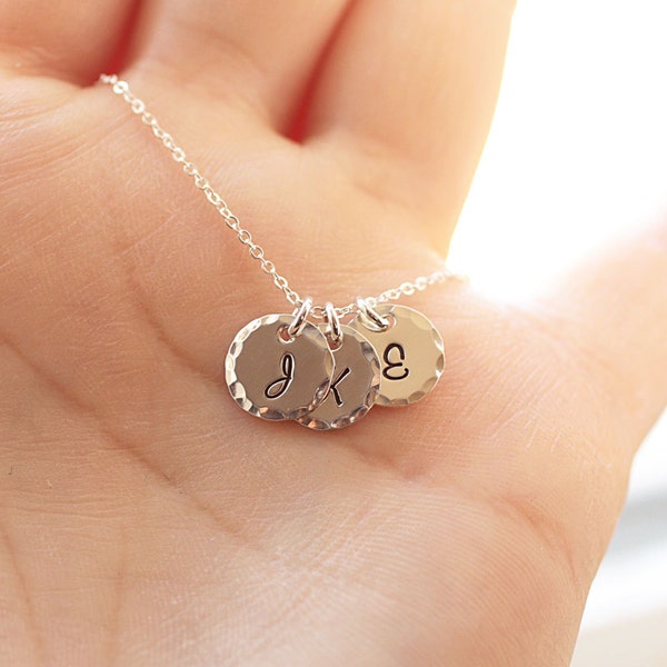 Initial Necklace - Etsy