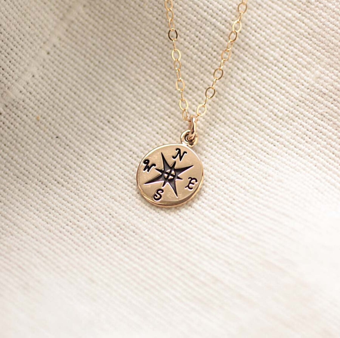 Compass Charm Necklace Graduation Gift for Her Friendship - Etsy