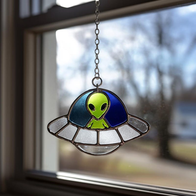 Alien Stained Glass - Etsy