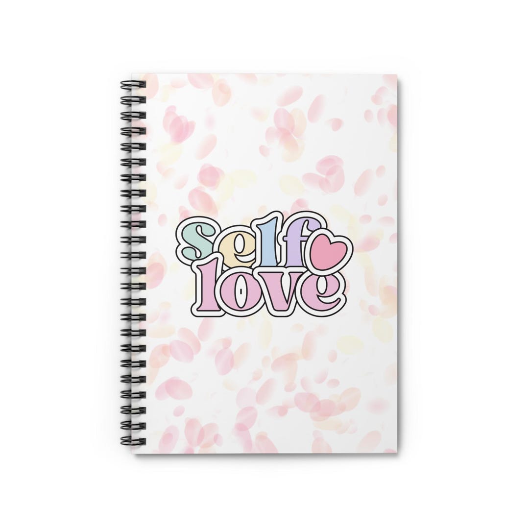 Self Love Spiral Notebook, Aesthetic Writing Journal, 6x8" - Etsy