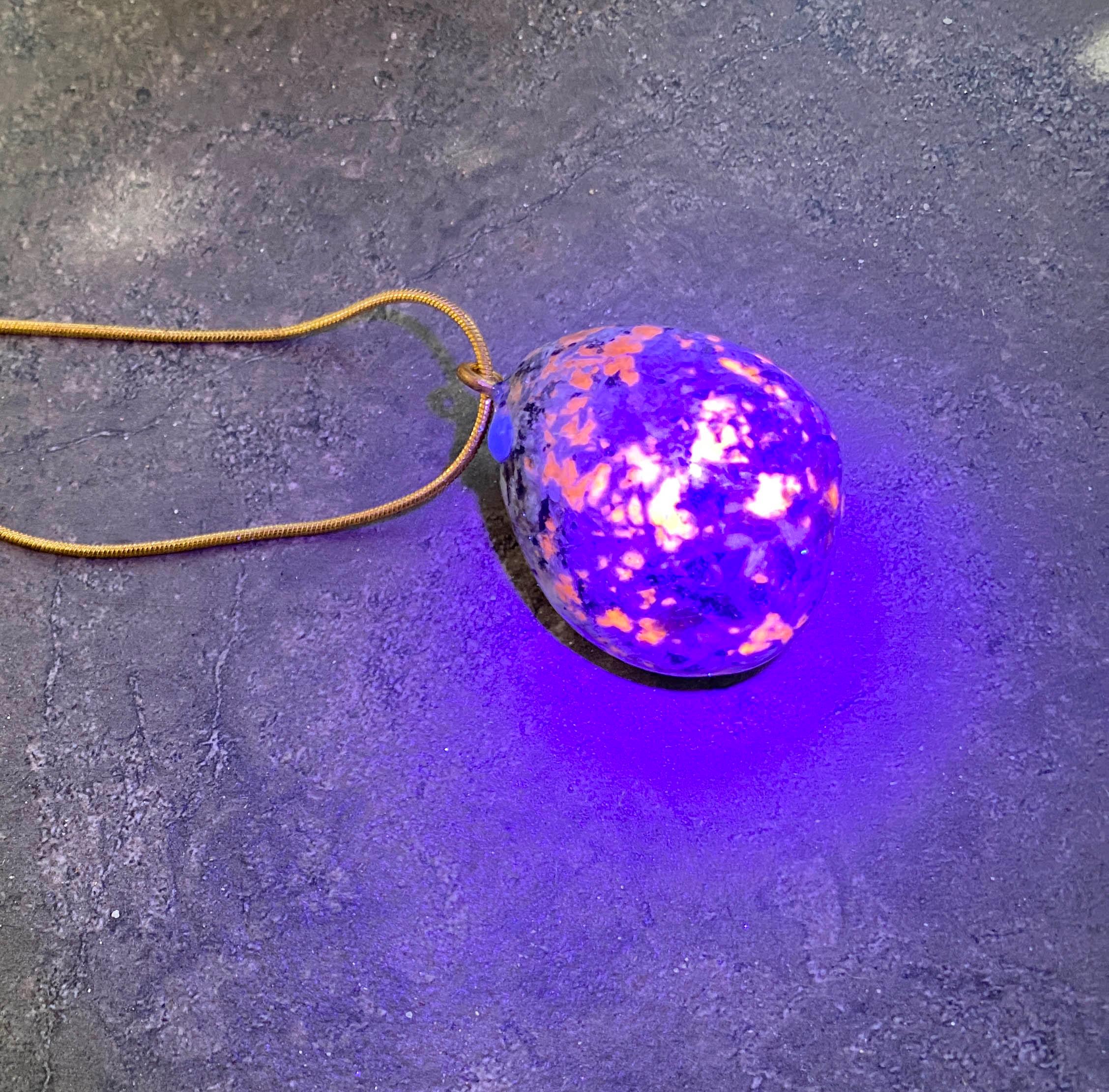 Yooperlite Pendant, Natural Stone, Crystal Pendant, - Etsy