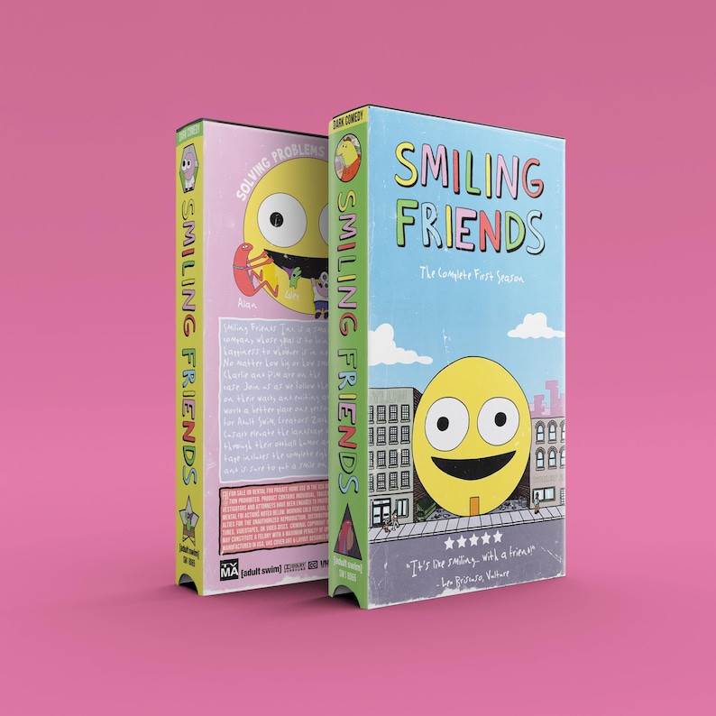 Smiling Friends - Custom VHS - Etsy