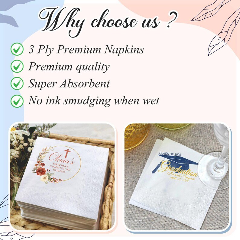 Personalised Gatsby 1920s Art Deco Wedding Napkin, Moon and Stars ...