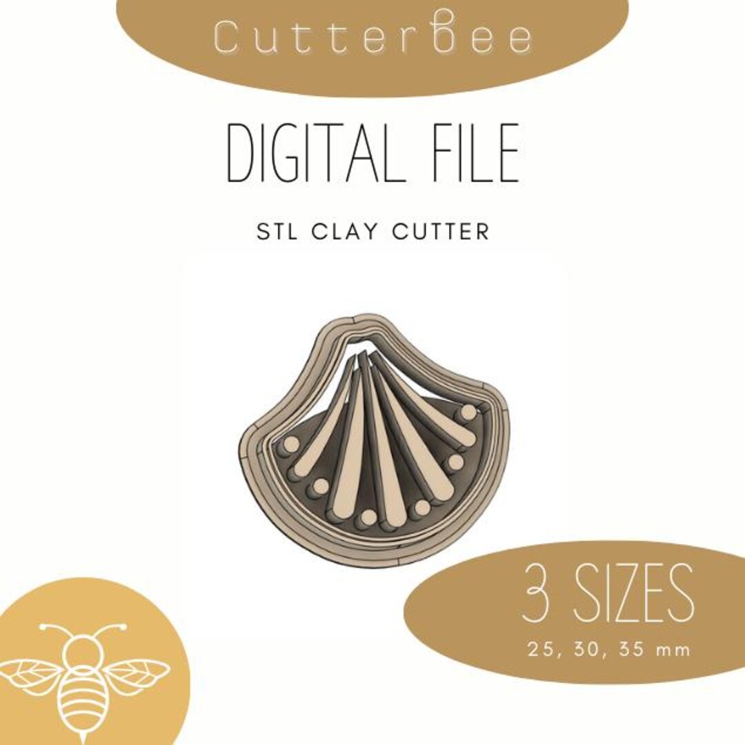Digital STL File for Polymer Clay Cutters, Clay Slicers, Instant ...