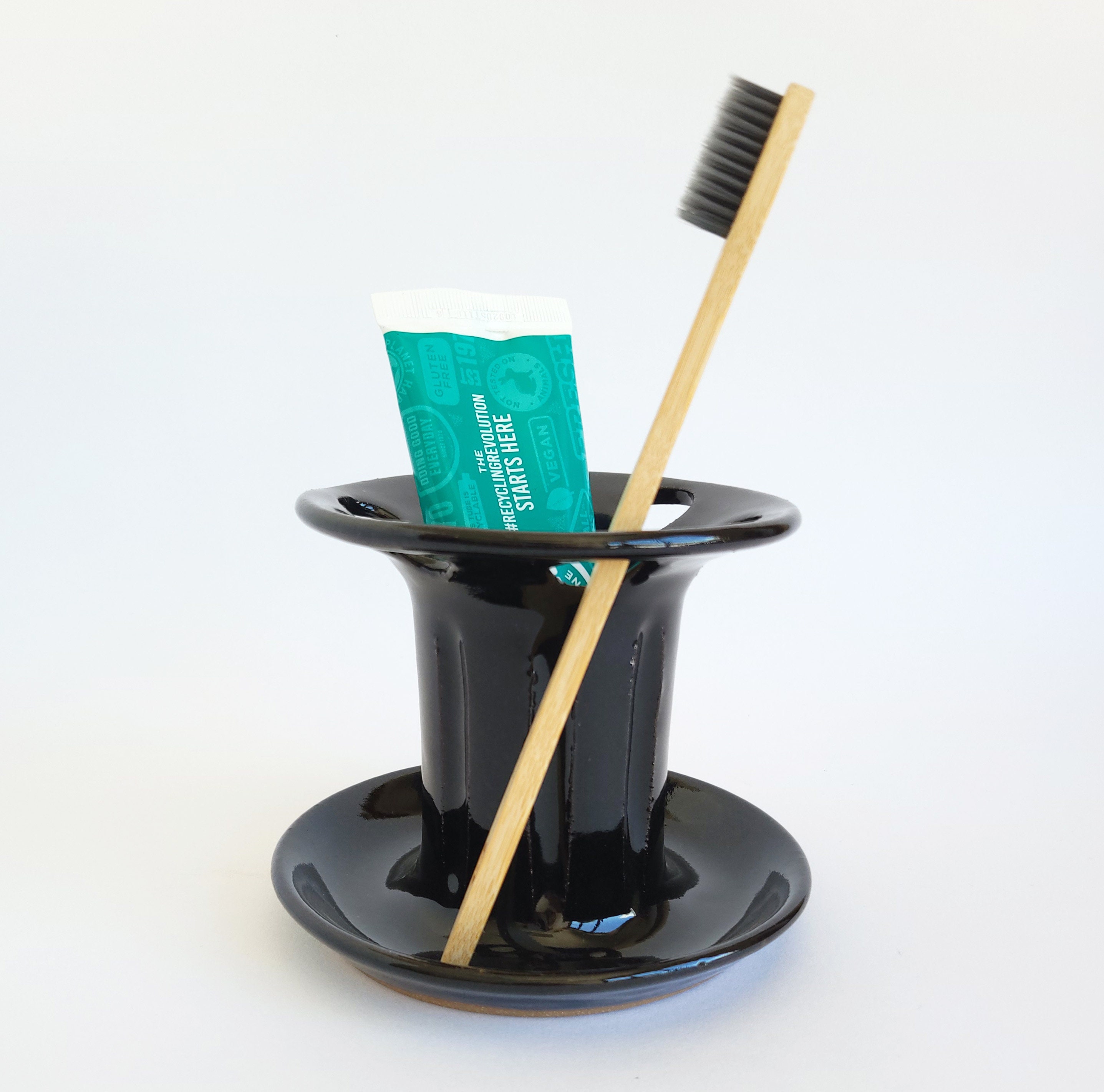 Toothbrush or Safety Razor Holder Stand Large Capacity 6 Slot | Etsy