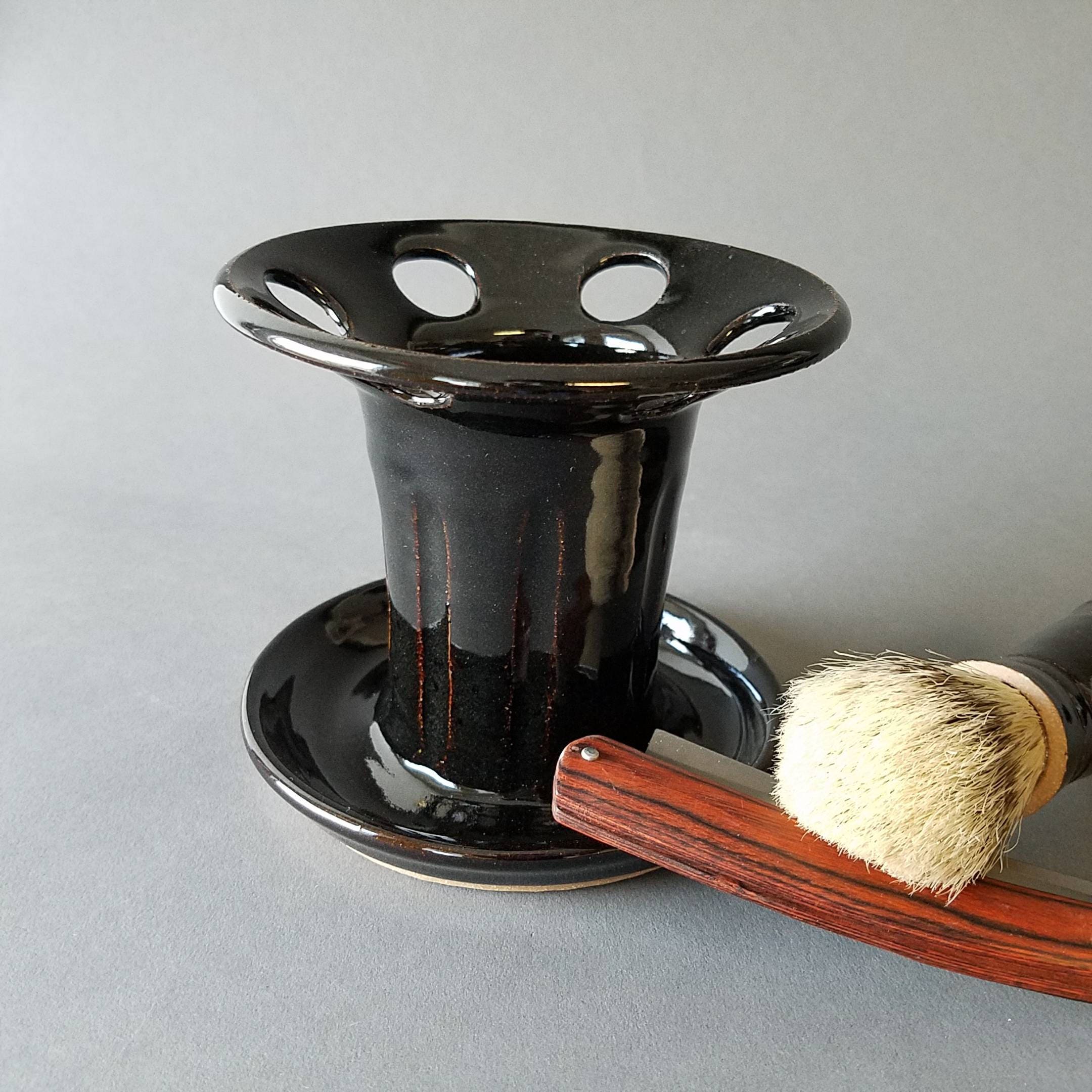 Toothbrush or Safety Razor Holder Stand Large Capacity 6 Slot | Etsy