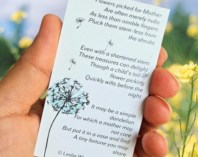 Mommy Pot Poem, the Mommy Vase Poem, Mother's Day Gift, Baby Shower ...