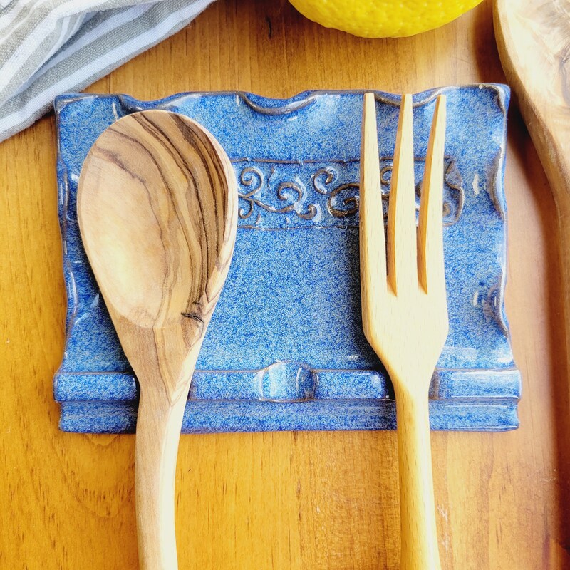 Spoon Rest Pottery - Etsy