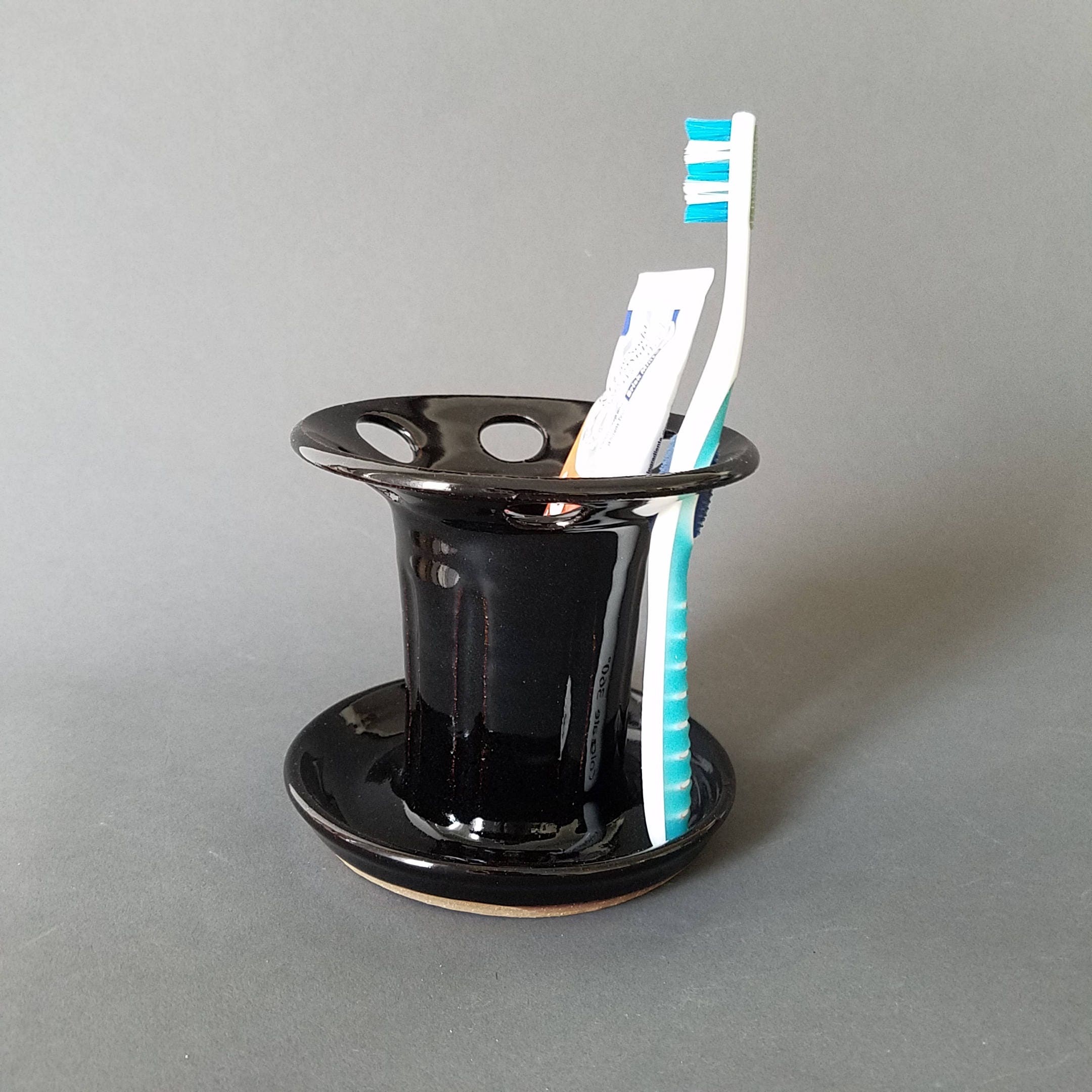 Toothbrush or Safety Razor Holder Stand Large Capacity 6 Slot | Etsy