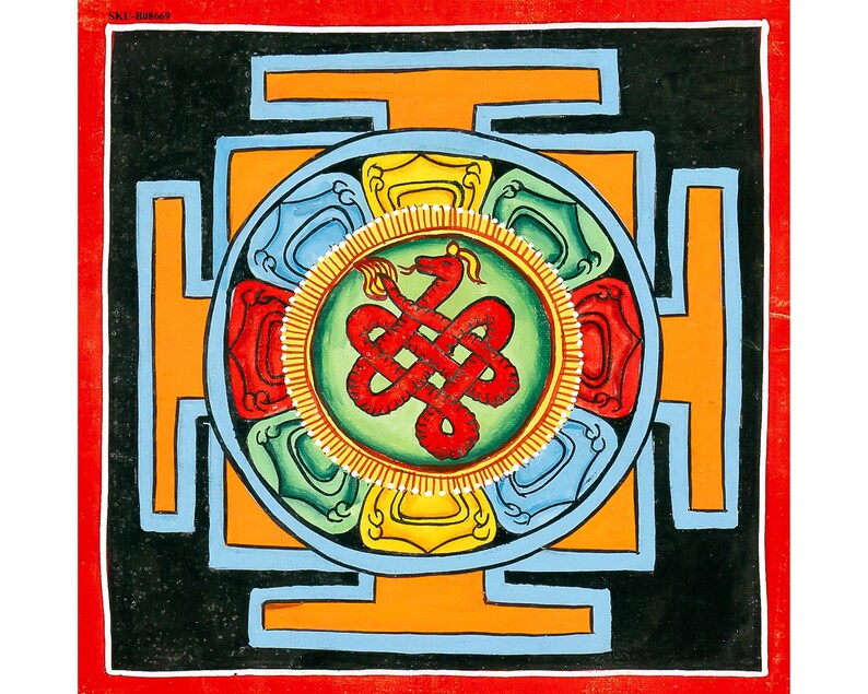 Nagamandala Yantra – Sacred Symbol of Protection & Prosperity - Etsy