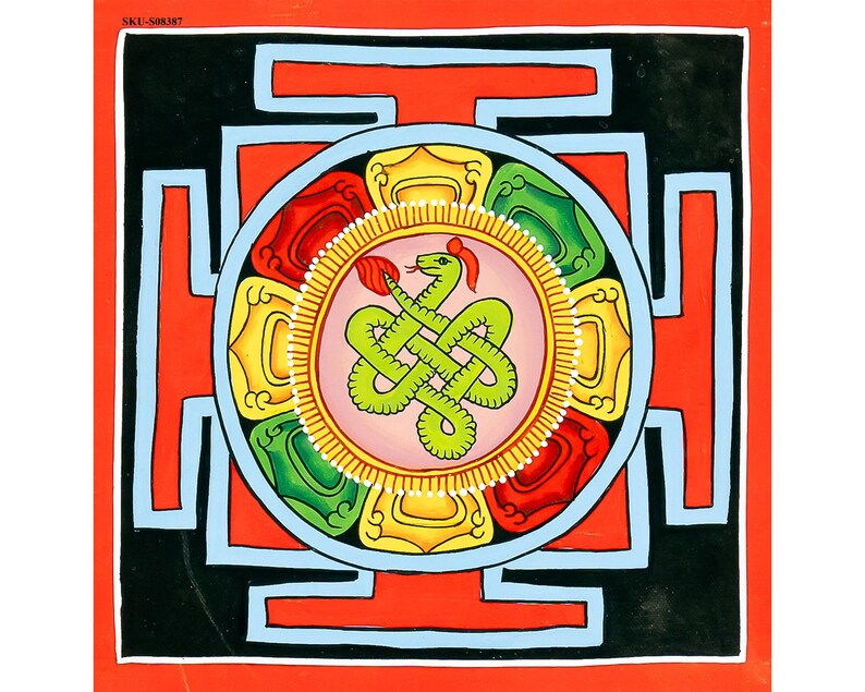 Nagamandala Yantra – Sacred Symbol of Protection & Prosperity - Etsy