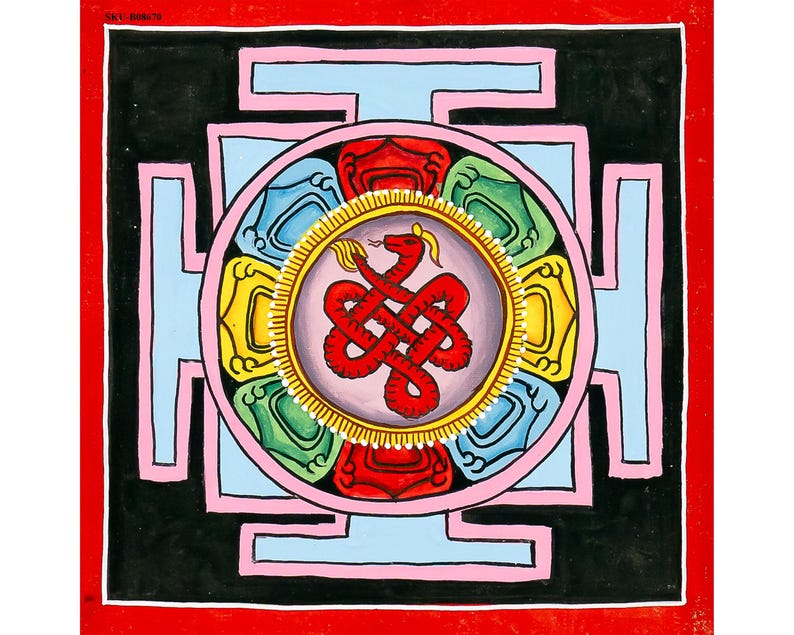 Nagamandala Yantra – Sacred Symbol of Protection & Prosperity - Etsy