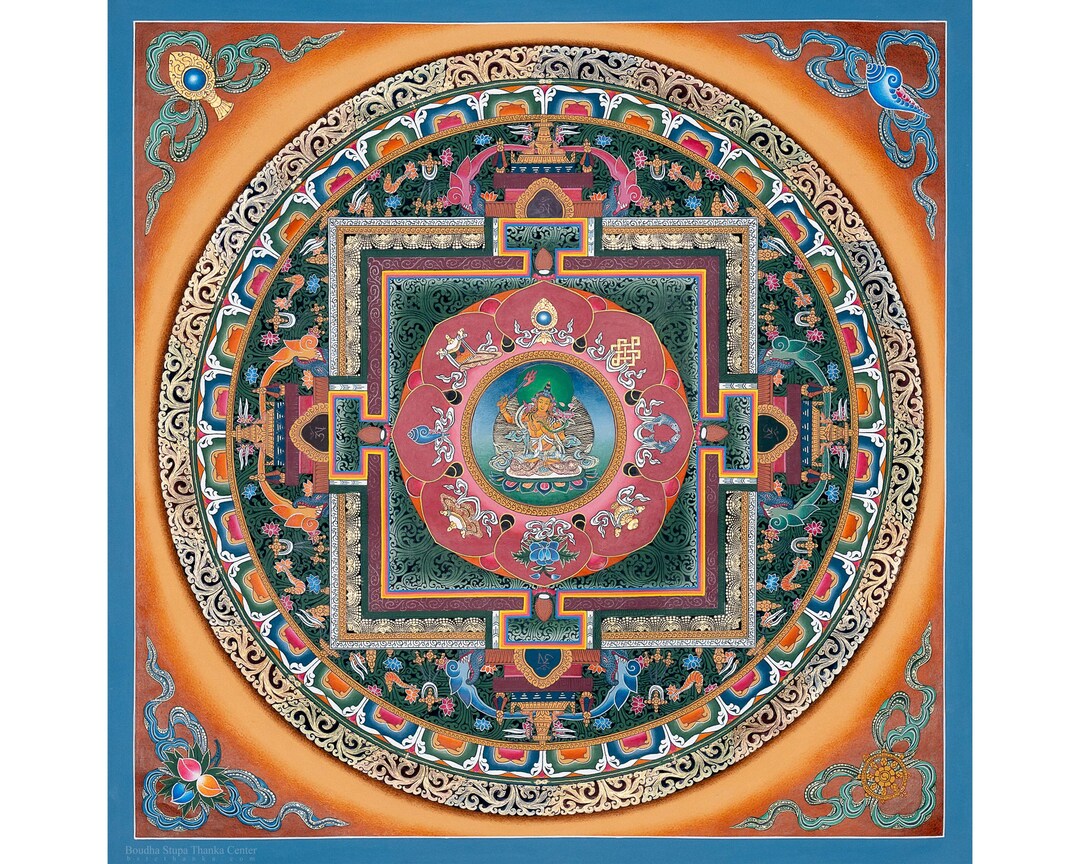Universal Mandala of Unity – Traditional Tibetan Work - Etsy