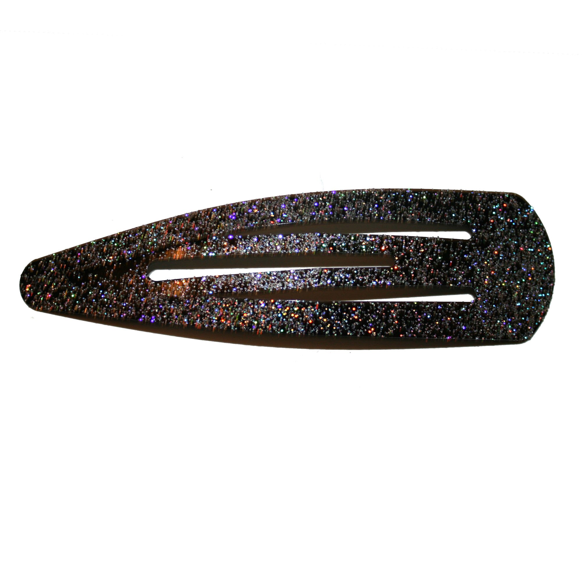 Rainbow Holographic Glitter Oversized Big Snap Hair Clips - Etsy