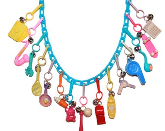 80s 90s Necklace - Etsy