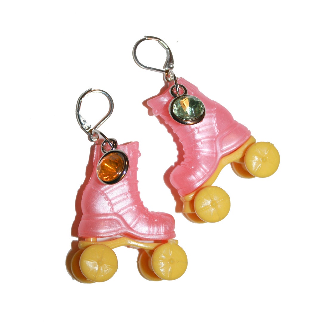 Cutie Gem Roller Skate Earrings - Doll Skates Roller Skates Skating ...