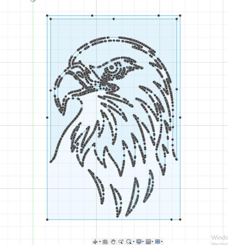 Bald Eagle Cnc Vektor SVG-DXF-PNG Laser Cutting File, Diy Project ...