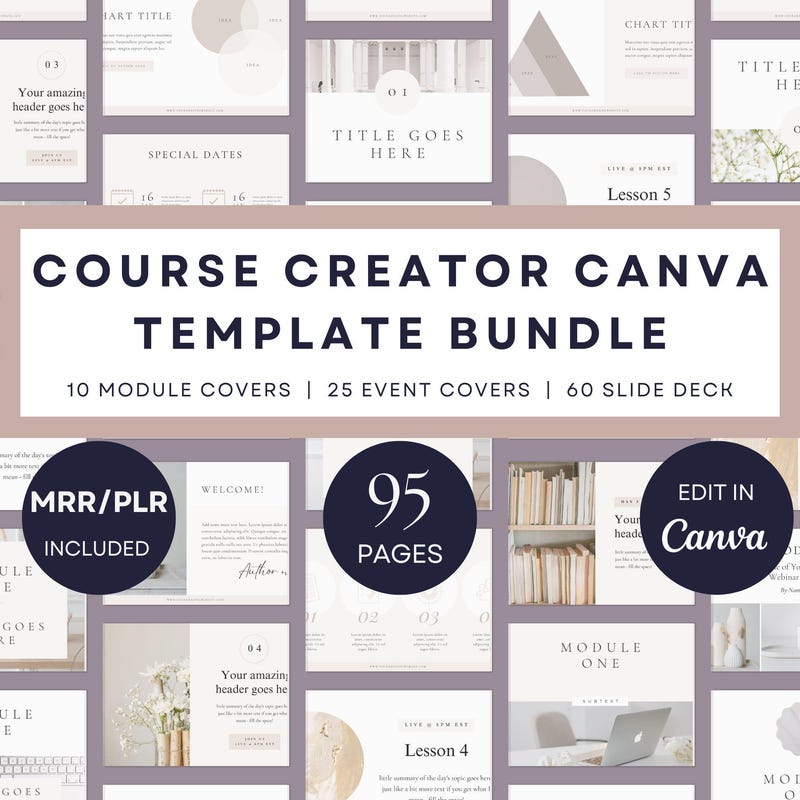 Canva Class Slides - Etsy