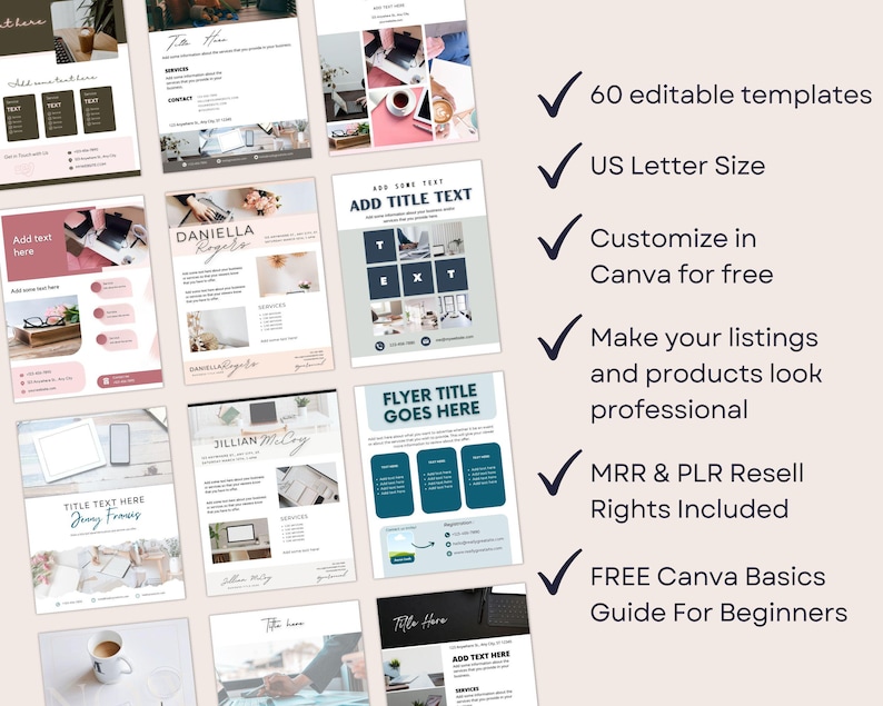 60 Canva Business Flyer Templates, Marketing Flyers for Small Business ...